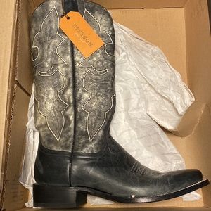 Stetson | Shoes | Stetson Black Boots New | Poshmark